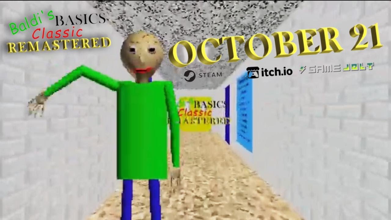 Time To Venture Back To The Schoolhouse!! - Baldi's Basic Classic ...