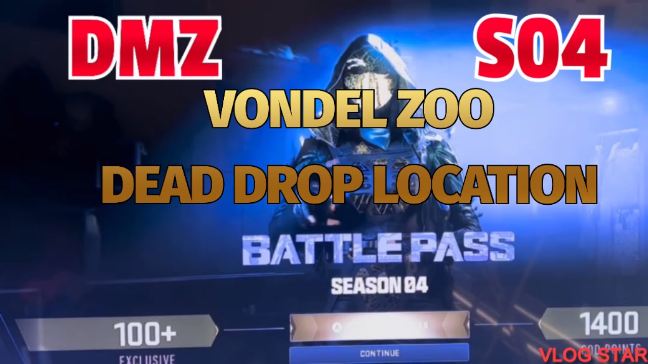 VONDEL ZOO DEAD DROP LOCATION S04 DMZ - YouTube
