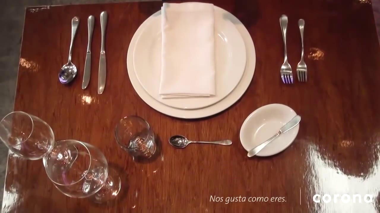 Cómo servir correctamente una mesa servida | Vajillas Corona | Unión ...