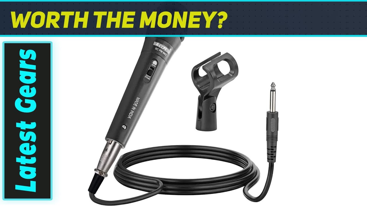 5 CORE PM-883: The Best Dynamic Vocal Mic for Singing? - YouTube