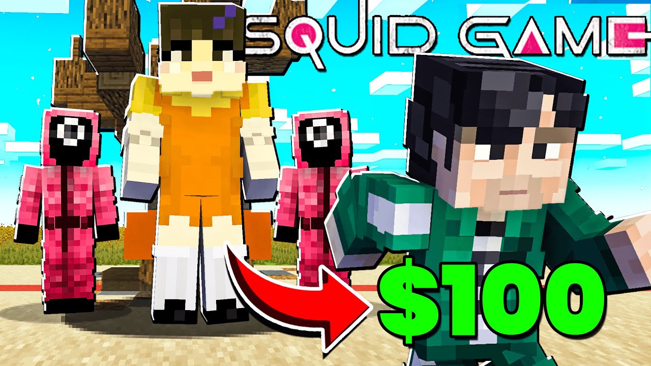 I Played SQUID GAME in MINECRAFT! - YouTube