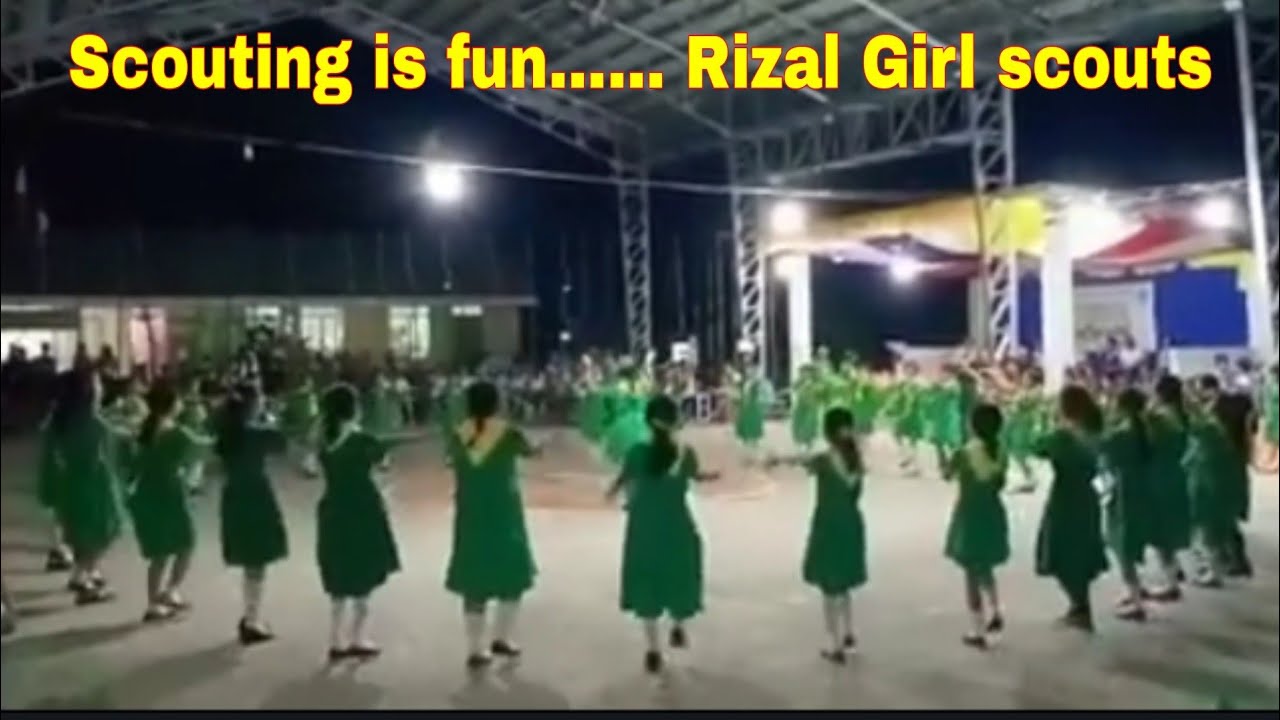 Campfire presentation, Rizal girls scout, go go go scouting is fun ...