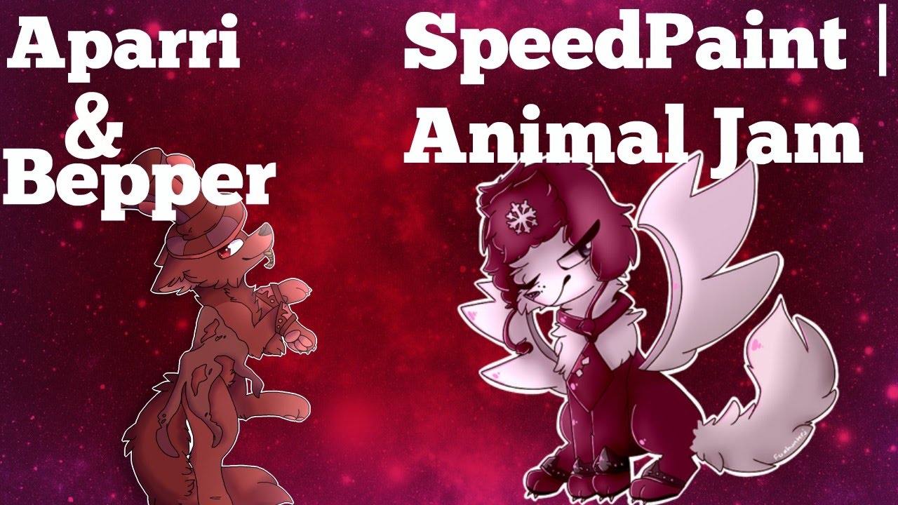 Aparri & Bepper SpeedPaint | Animal Jam - YouTube