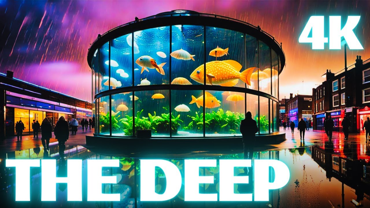 🐠THE DEEP | 4K Hull Aquarium Sea Life Walk Tour! - YouTube