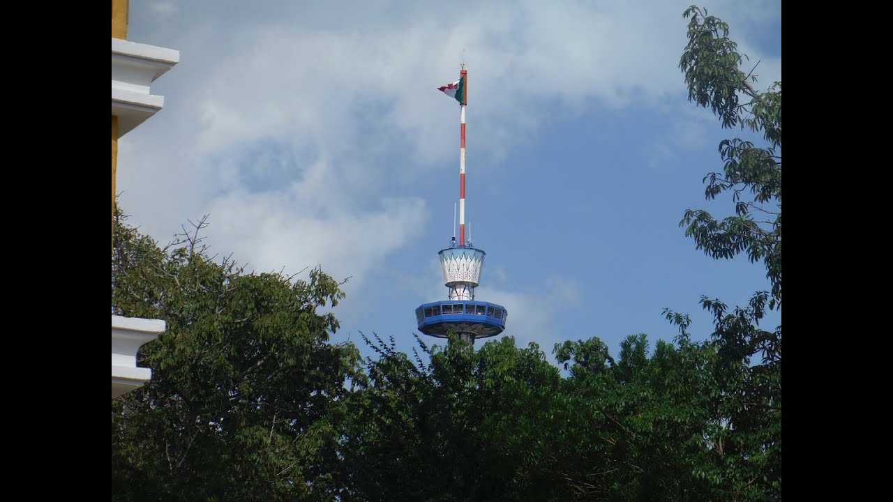 Scenic Tower at Xcaret - Mexico - YouTube
