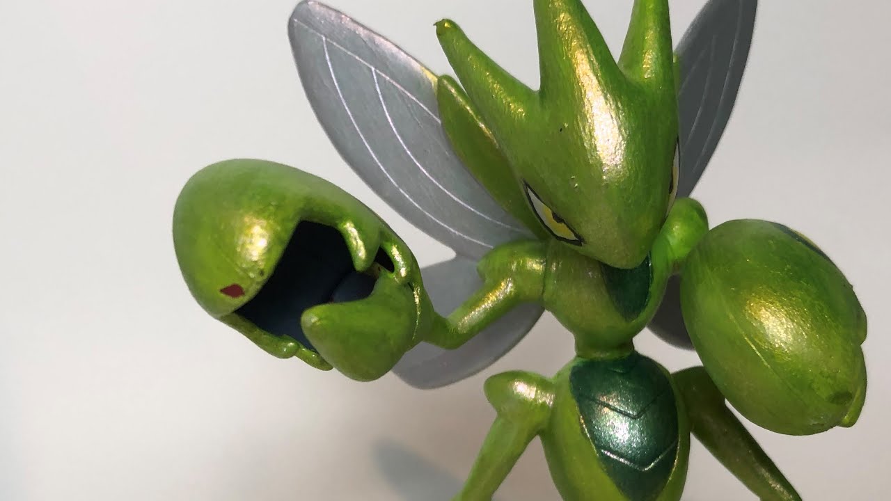 Painting Scizor Shiny! - YouTube