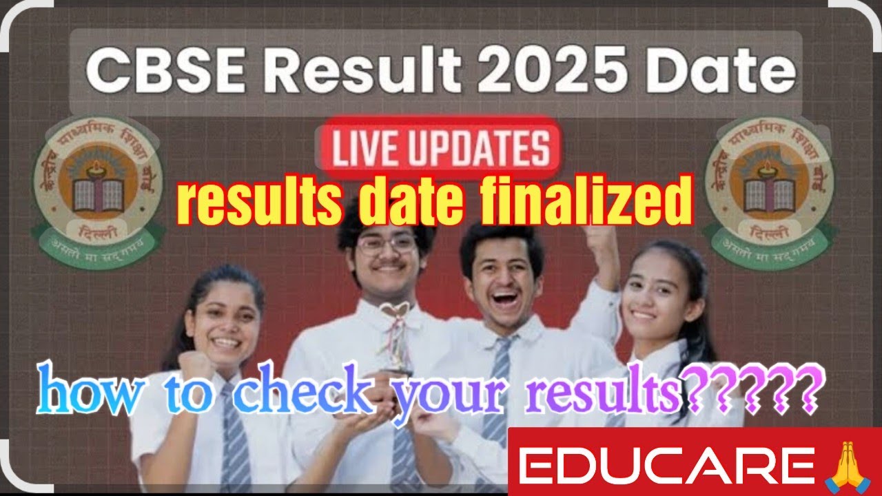 results date finalized by cbse board top news How to check out my ...