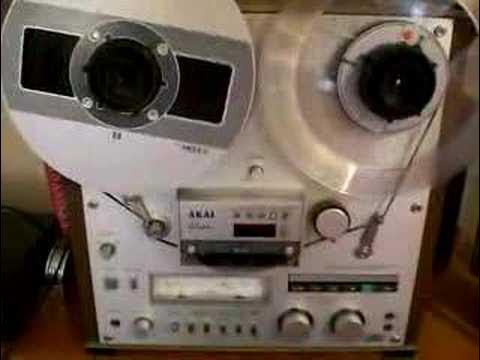 AKAI GX 625 REEL TO REEL TAPE PLAYER - YouTube
