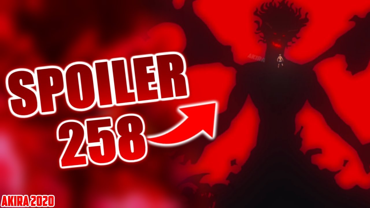 SPOILER TALK Black Clover Kapitel 258 - YouTube