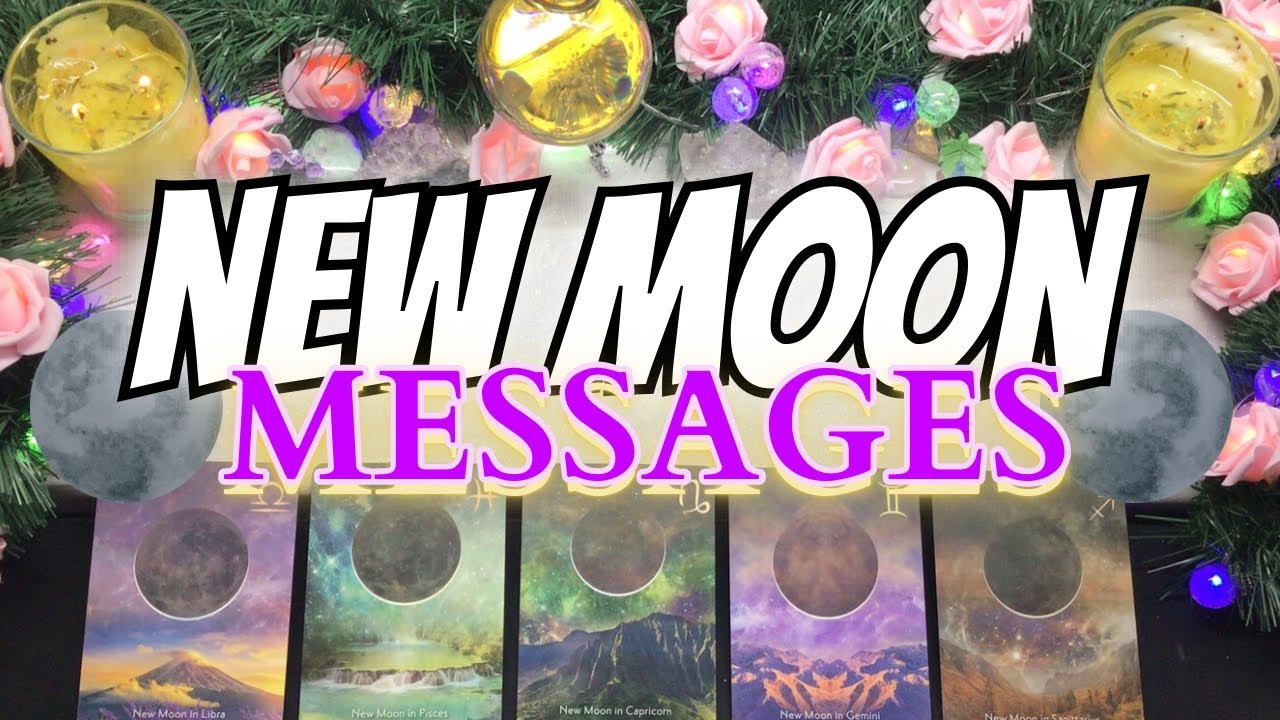 Pick a Card 🔮 Tarot 🔮 New Moon Messages - YouTube