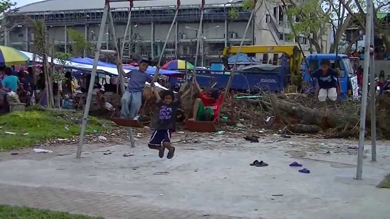 Homeless kids in Ormoc swinging despite desperate situation around them ...