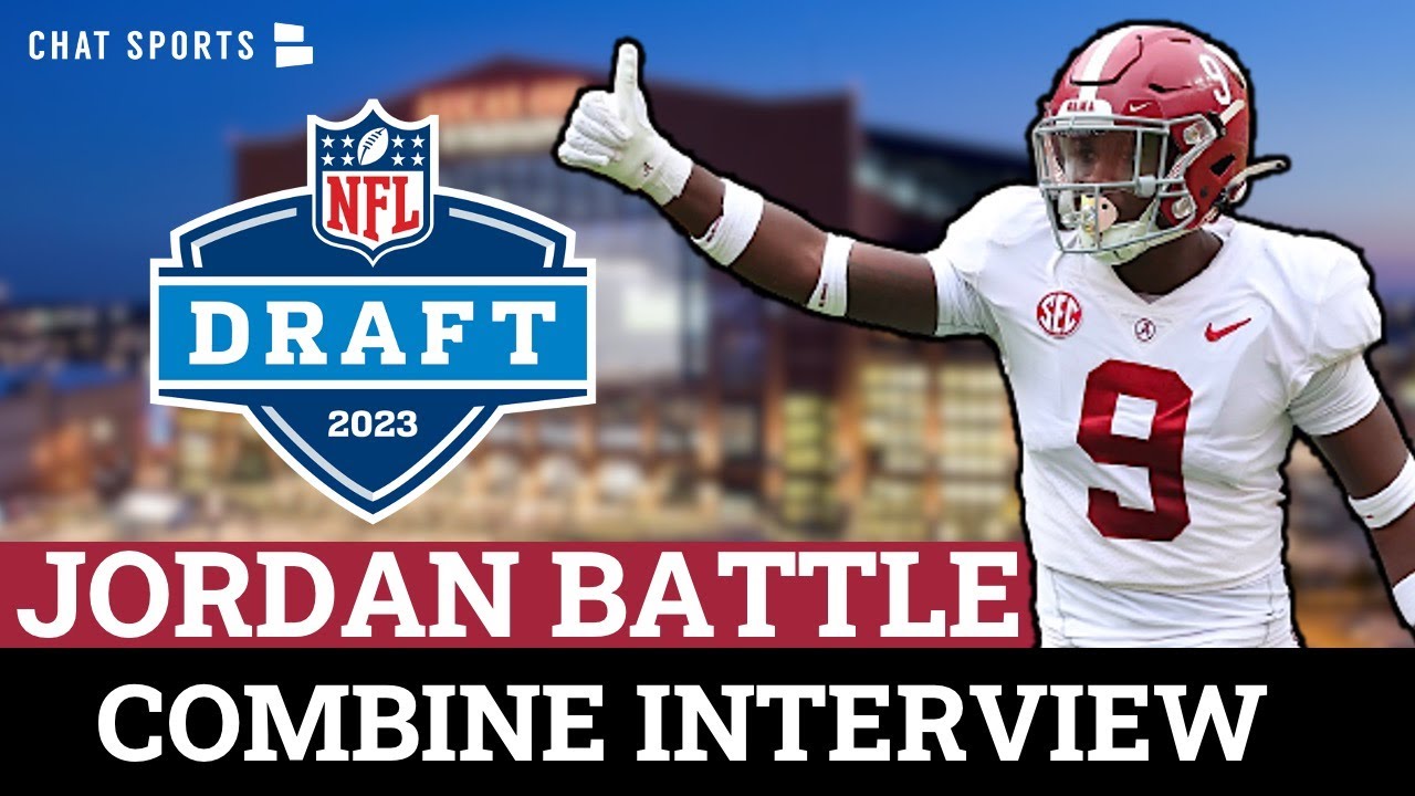 Jordan Battle Combine Interview On Bryce Young, NFL Draft Meetings ...