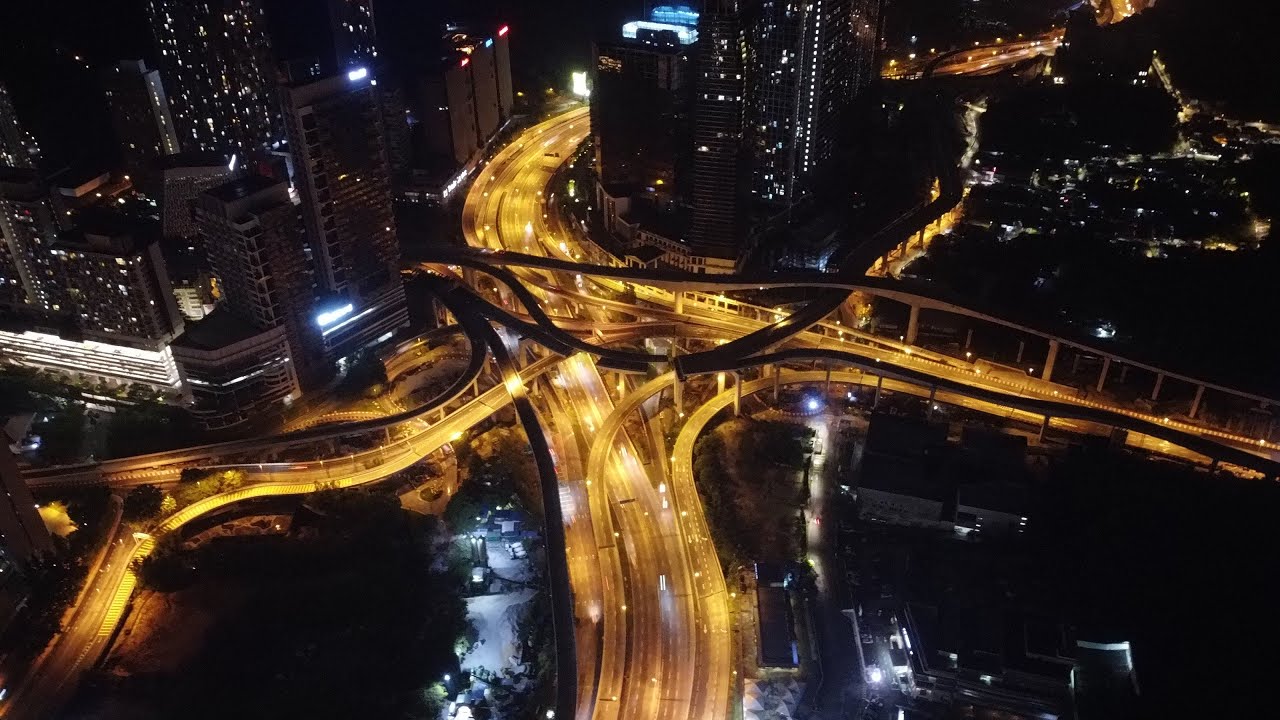 Damansara - Shah Alam Elevated Expressway (DASH) | Drone view (4K ...