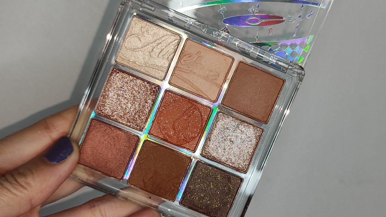 Zeesea x Alice in Wonderland Chestnut Palette Swatches - YouTube