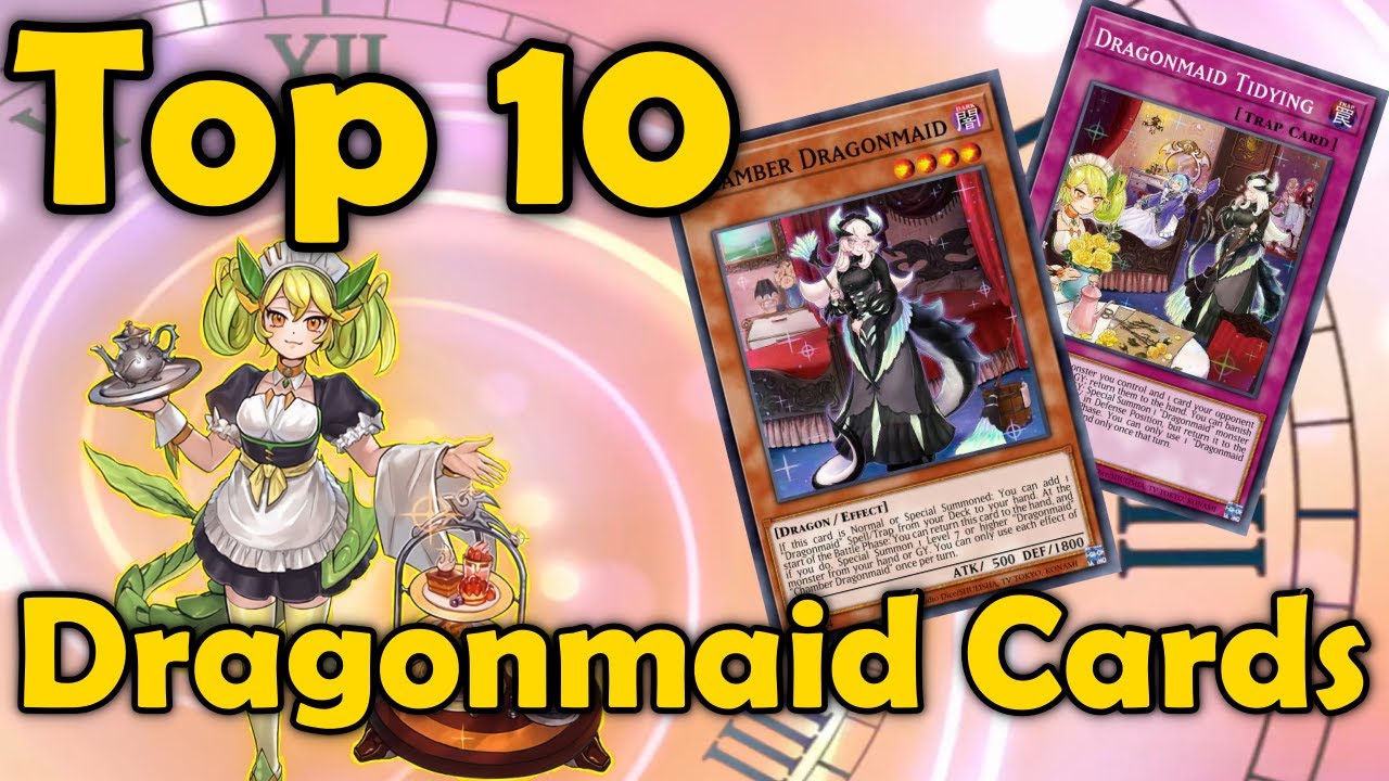 Top 10 Dragonmaid Cards In Yugioh Youtube
