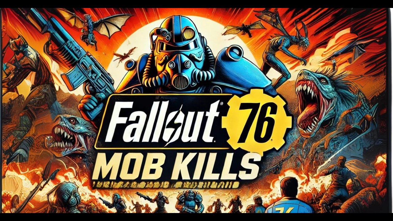 Fallout 76 Mob Kills | Wasteland Carnage and Epic Battles! - YouTube