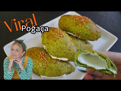 🔥 Viral Poğaça! Ben Böyle Poğaça Yemedim ! Ispanaklı & Labneli Poğaça 