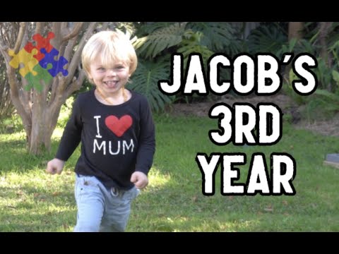 Jacob's 3rd Birthday Montage | Aussie Autism Family - YouTube