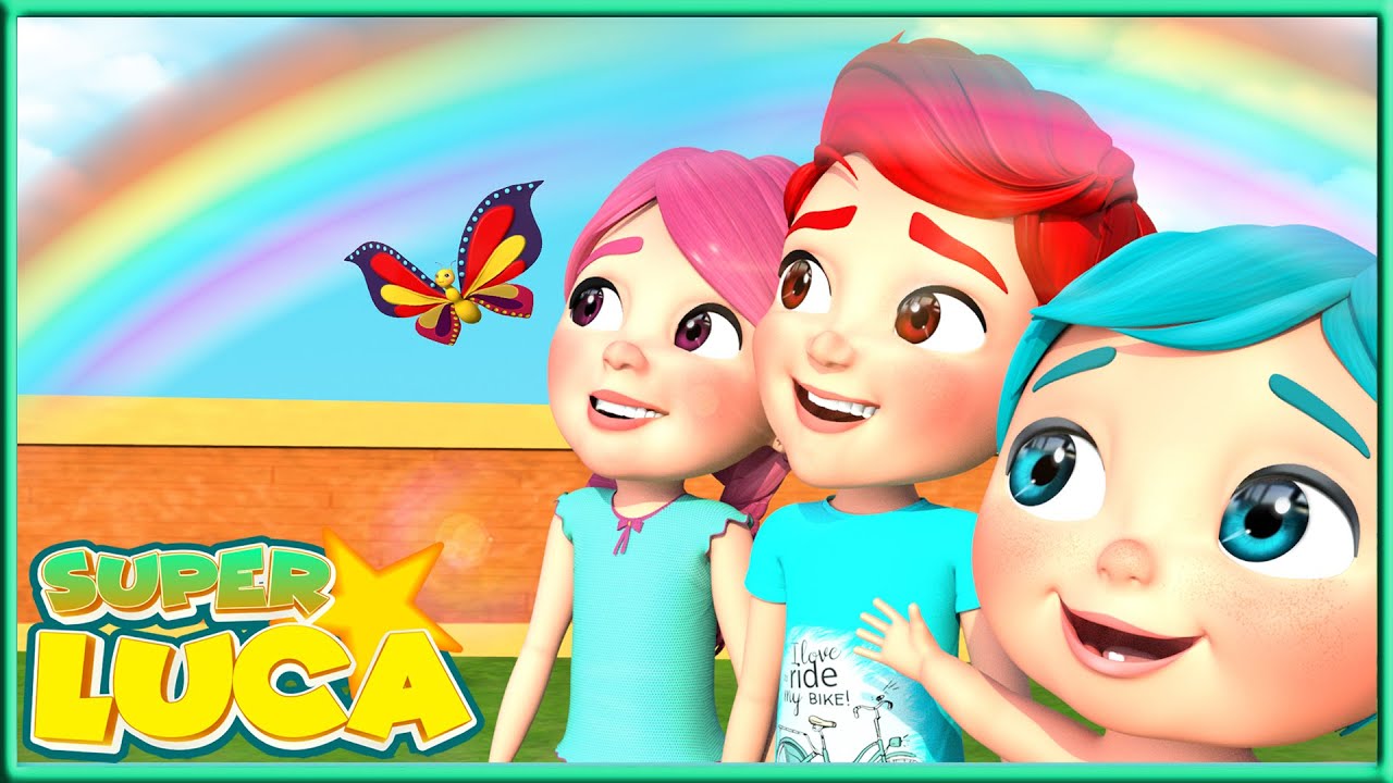 The Rainbow Serenade: Singing the Colors - Kids Songs - nursery rhymes ...