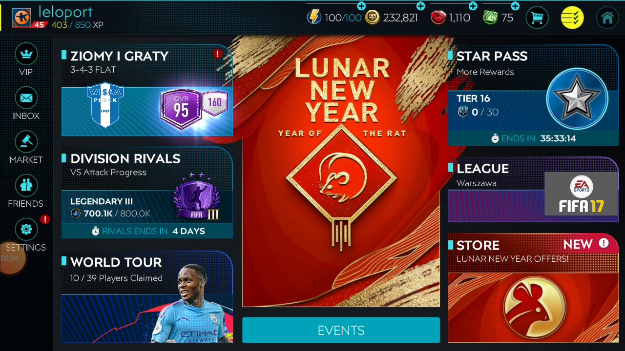 FIFA MOBILE EVENT LUNAR NEW YEAR - YouTube