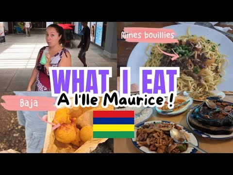 VLOG CE QUE J'AI MANGE A L'ILE MAURICE 🇲🇺 OphelieMamanDeLola - YouTube