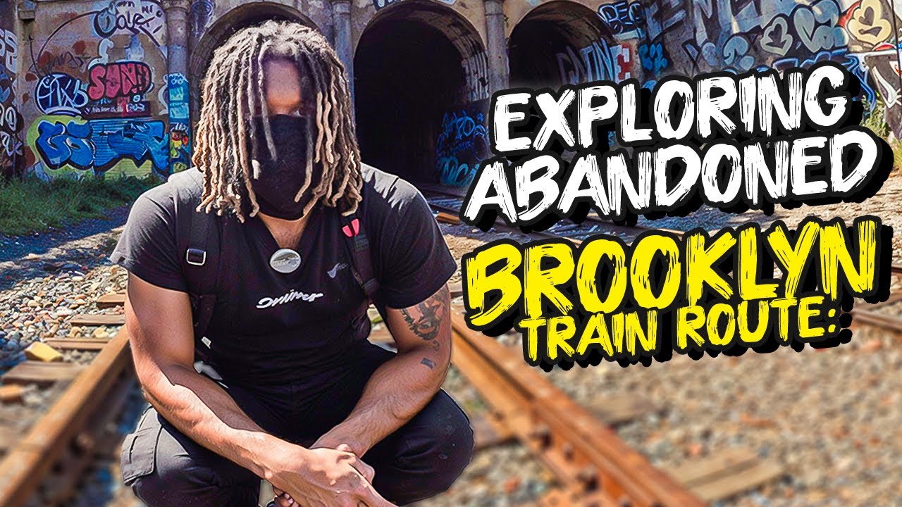 I Explored An Abandoned Brooklyn Train Route - YouTube
