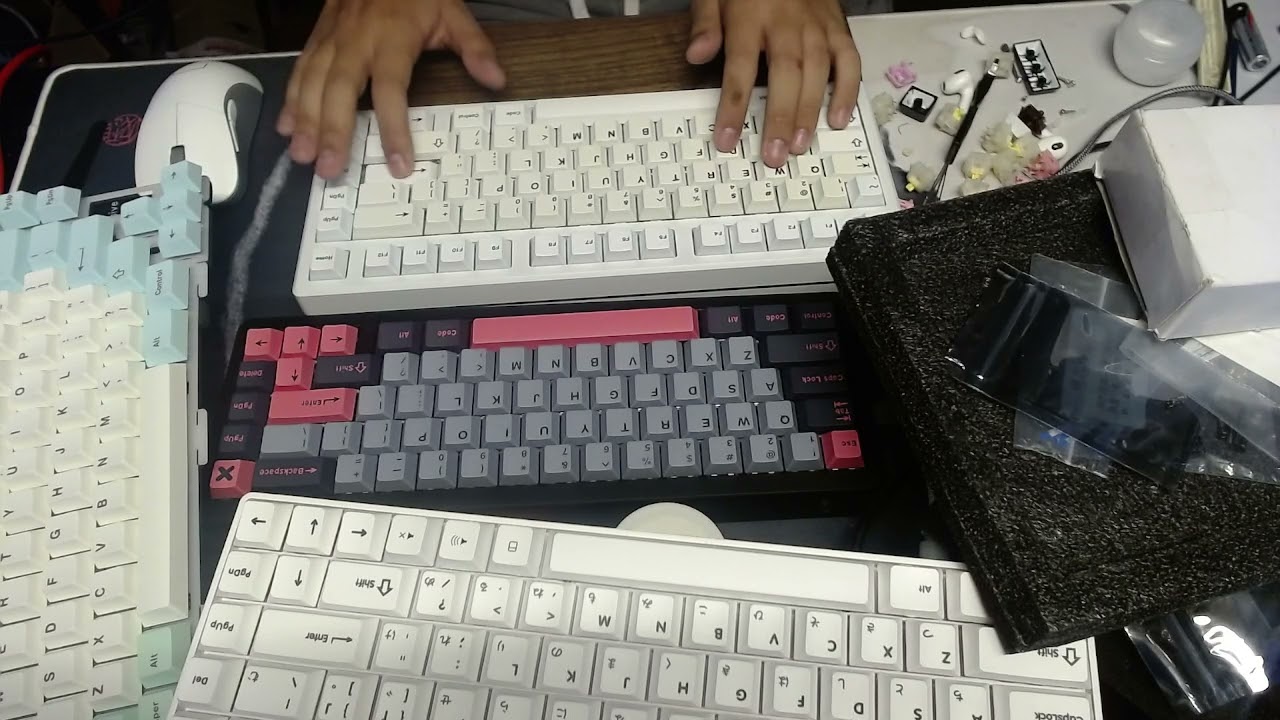 BUBBLE 75 with ice candy switches (stock) - YouTube