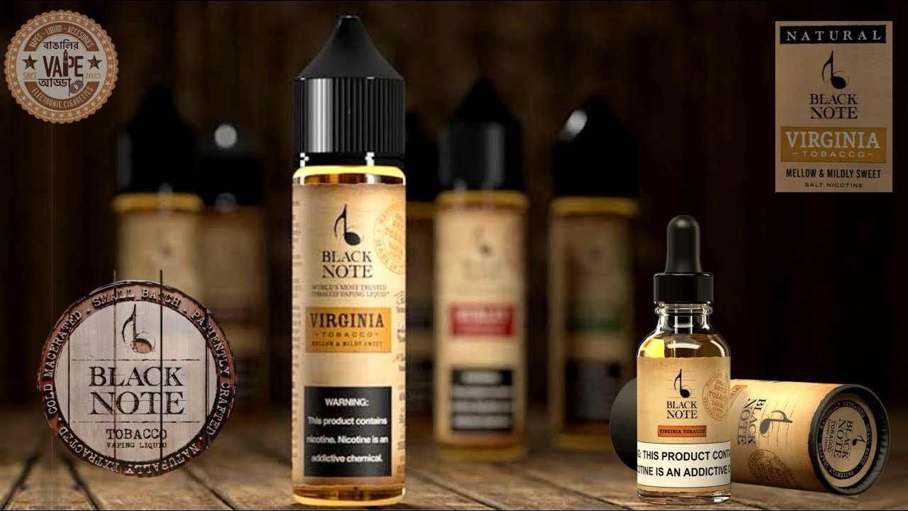 Black Note Virginia Tobacco Review | NET | #vaping #vape #asmr ...