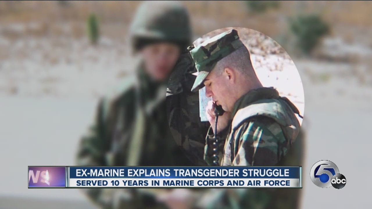 Transgender ex-Marine, Air Force Sgt. speaks out - YouTube