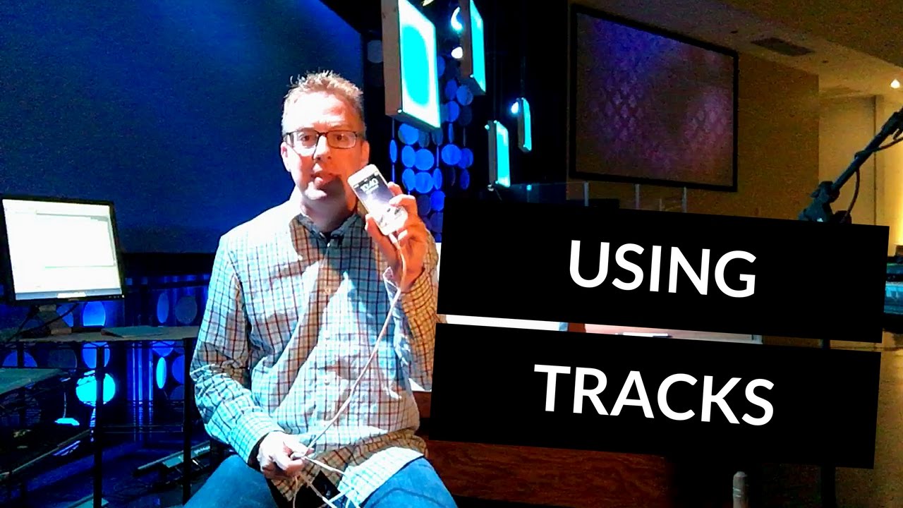 How to start using tracks or playing with a click - YouTube