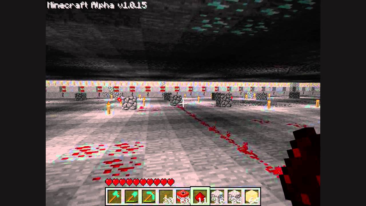 Minecraft TNT Mining - YouTube