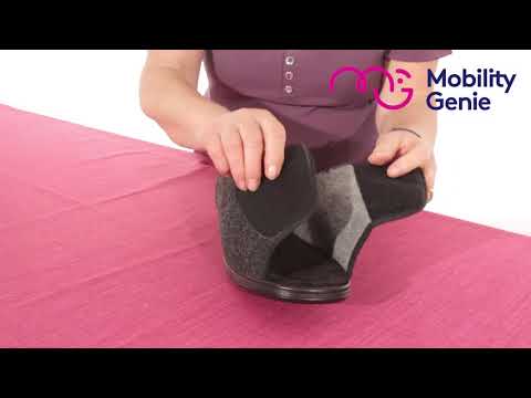 Extra Extra Roomy Open Toe Shoe | Cosyfeet Jonny Style | Mobility Genie