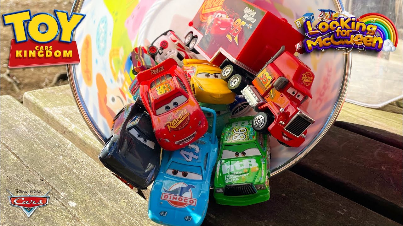 Looking For Lightning McQueen, Chick Hicks, Tow Mater, Dinoco, Jackson ...