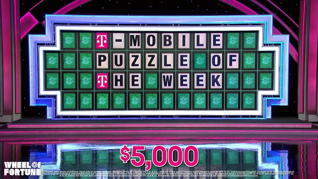 You Could Win $5,000! | Wheel of Fortune - YouTube