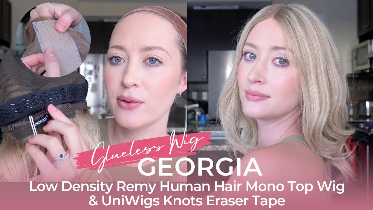 You Can Put Your Hair Behind Your Ear | UniWigs Georgia Wig - YouTube