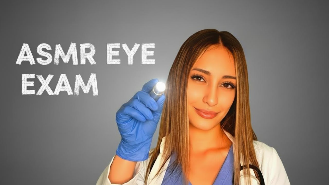 Realistic Eye Exam ASMR | Whispered Instructions - YouTube