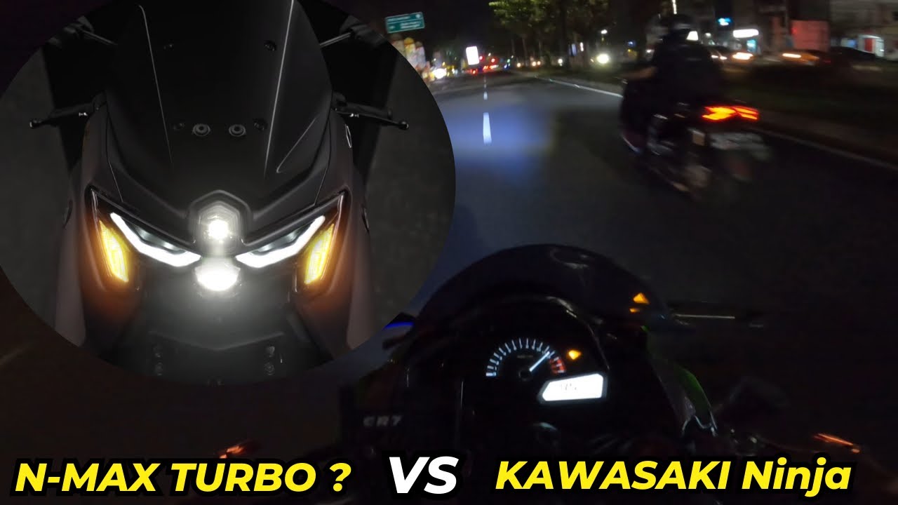 NMAX TURBO TOP SPEED KAWASAKI NINJA‼️ - YouTube