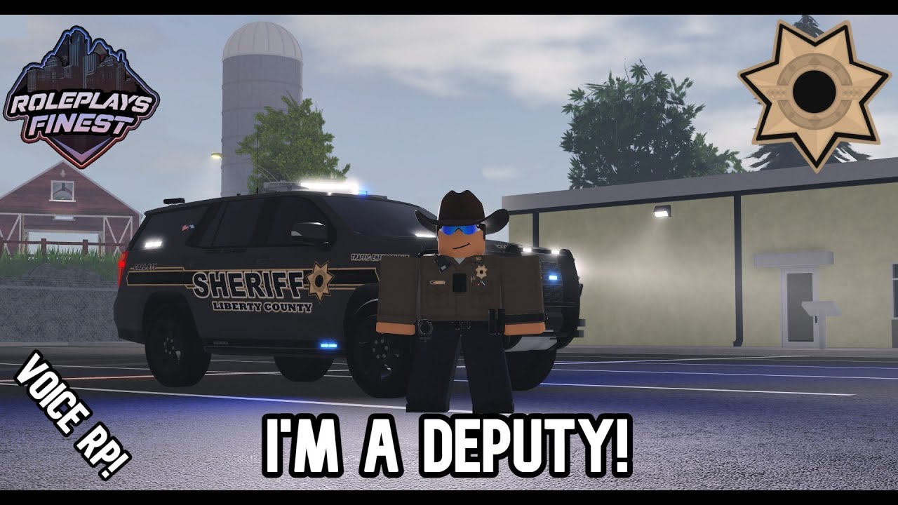 I'M A DEPUTY! | Roblox ER:LC #111 | RPF | Voice RP - YouTube