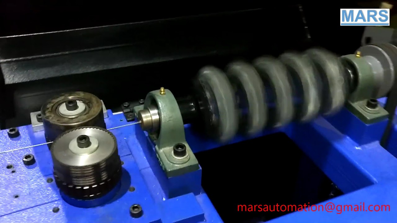 Servo Controlled Automatic Wire Straightening and Cutting Machine - YouTube