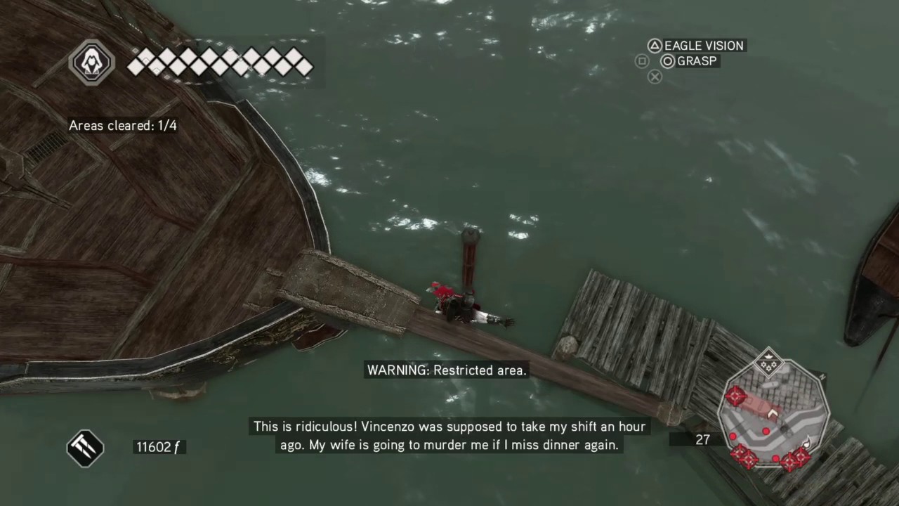Assassin's Creed The Ezio Collection dive fail - YouTube