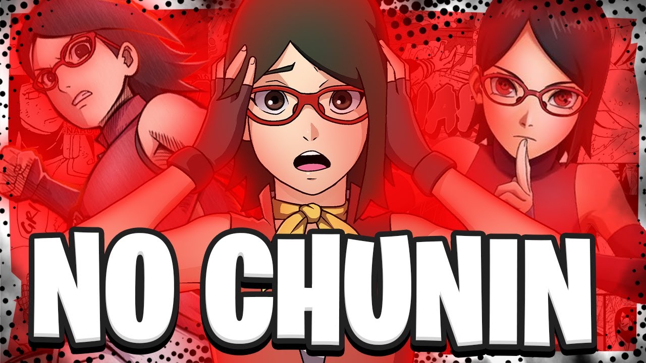 Sarada's HEARTBREAKING Path To Becoming Chunin-Sarada vs Chocho During ...