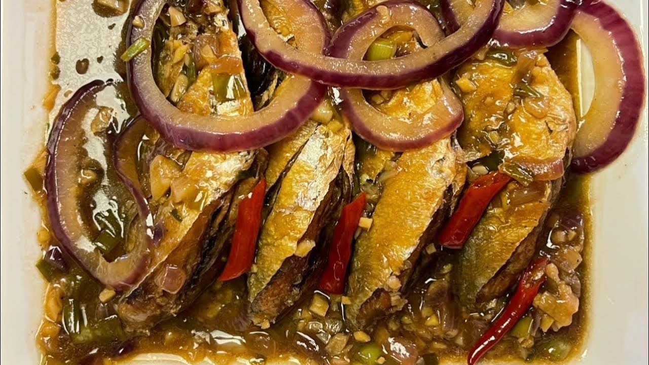 Filipino fish steak recipe // Pinay in NC - YouTube