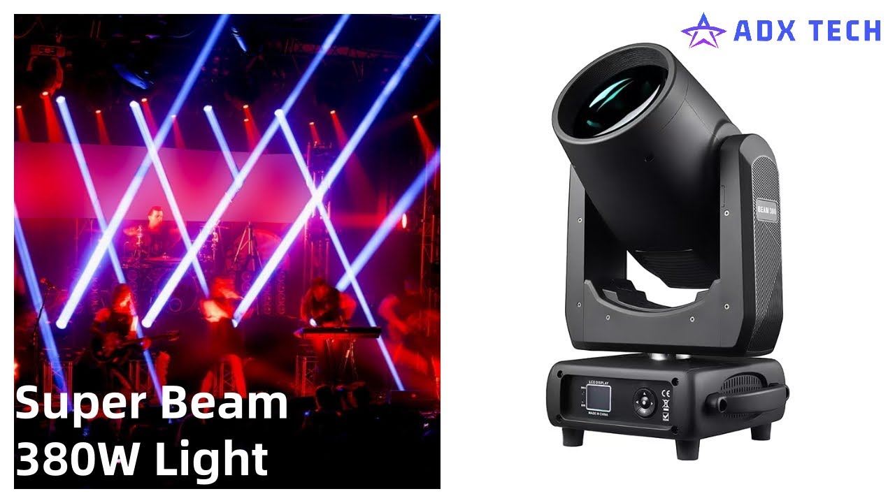 Super Bright Compact Size 380W Beam Moving Light #lightingdesign # ...