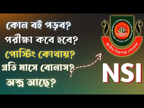 Nsi preparation 2025. Nsi exam date. Nsi job preparation book. জাতীয় ...