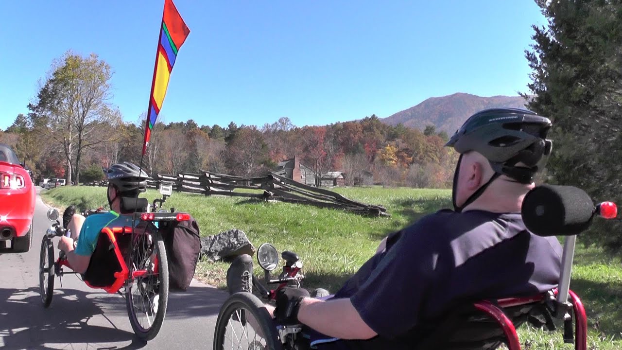 Recumbent Trike Tour, Cades Cove, TN 2014-10-27, ActionBent, Catrike ...