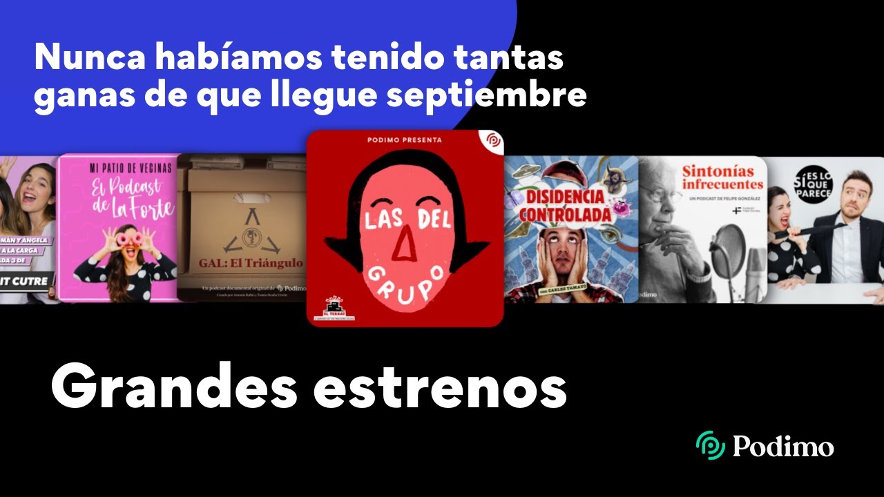 Nuevos PODCASTS exclusivos 2021 en Podimo - YouTube