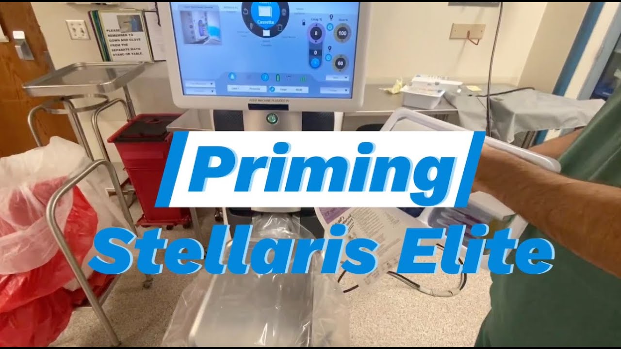 The Priming Steps of the Stellaris Elite Vitrectomy Machine - YouTube