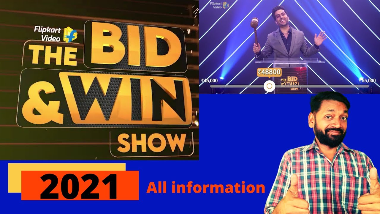 The Bid & Win Show Season 2 | how to win flipkart bid and win show in ...