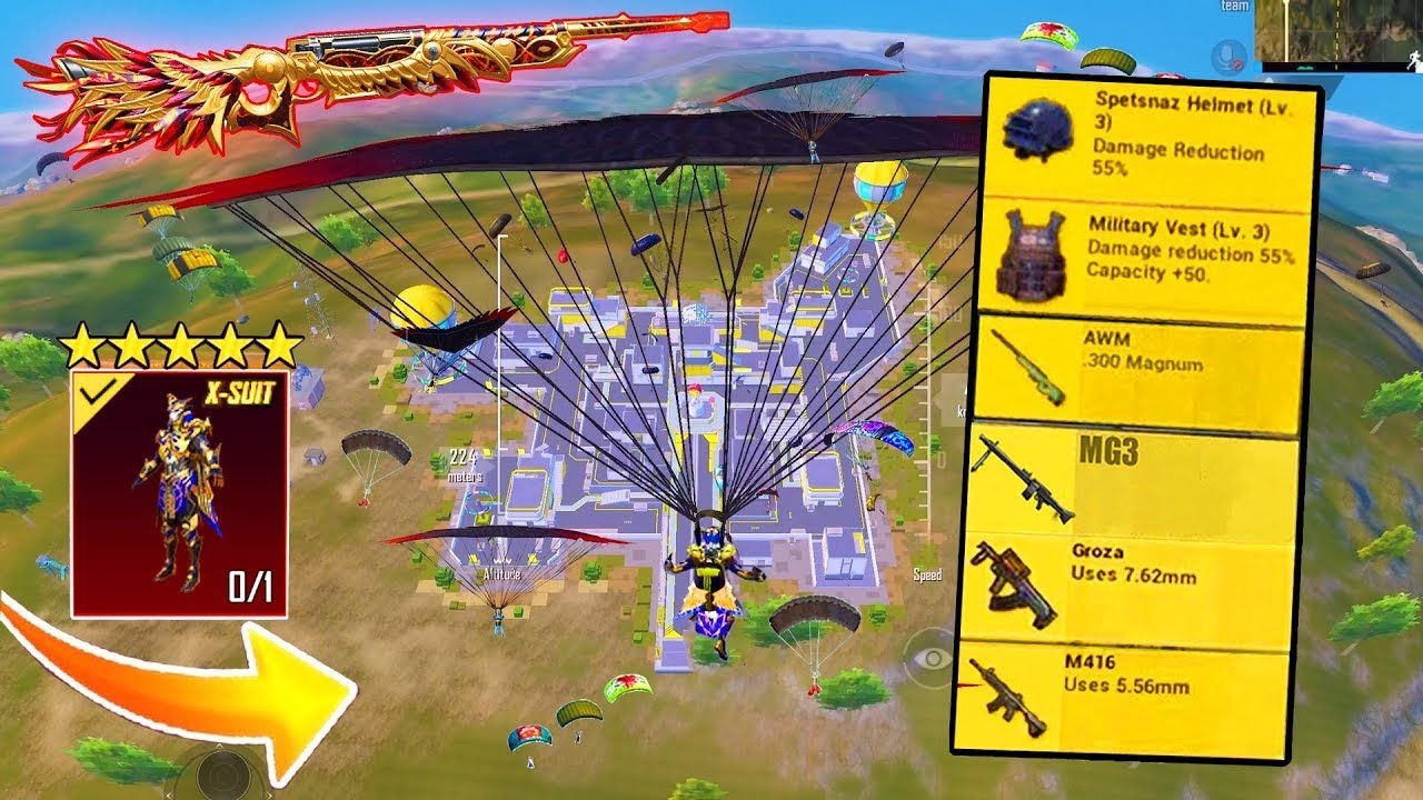 OMG 😱 New!! Maxed DRAGON AWM is Really OP 😍 iPadGenerations,6,7,8,9,Air ...