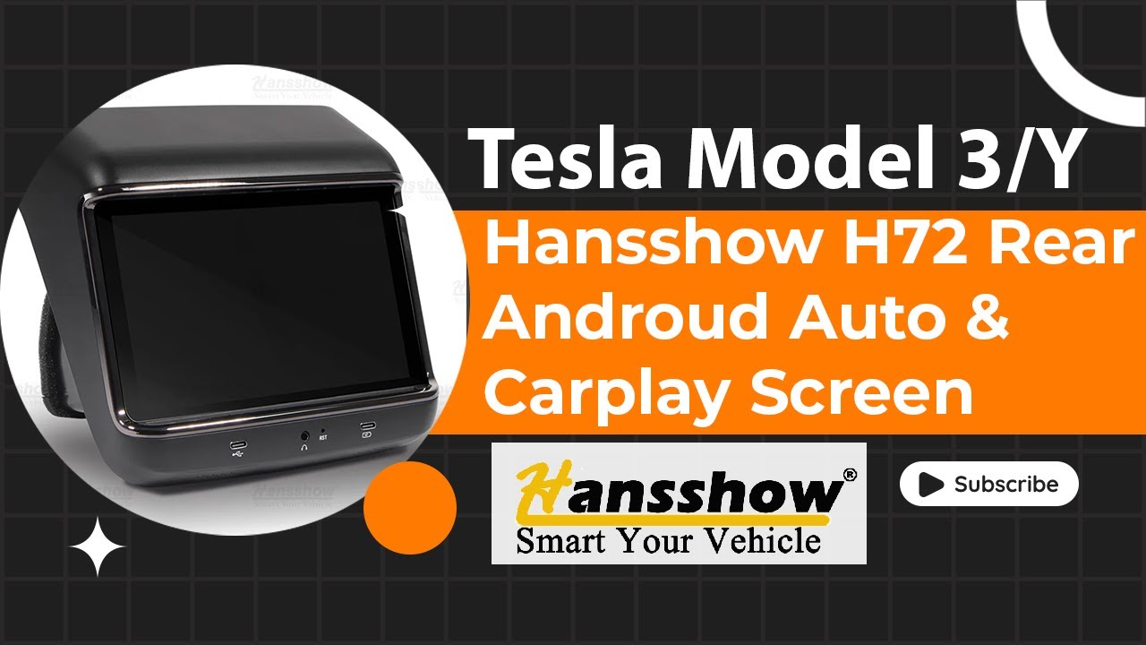 Elevate Your Tesla Model 3/Y Experience with the Hansshow H72 Rear ...